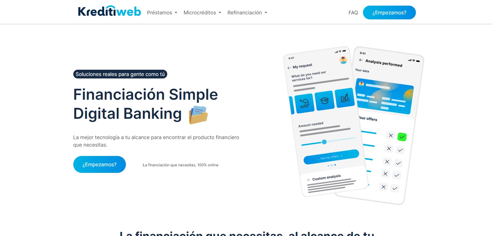Préstamo Kreditiweb: ¿Cuáles son sus ventajas? - Saber Financiero